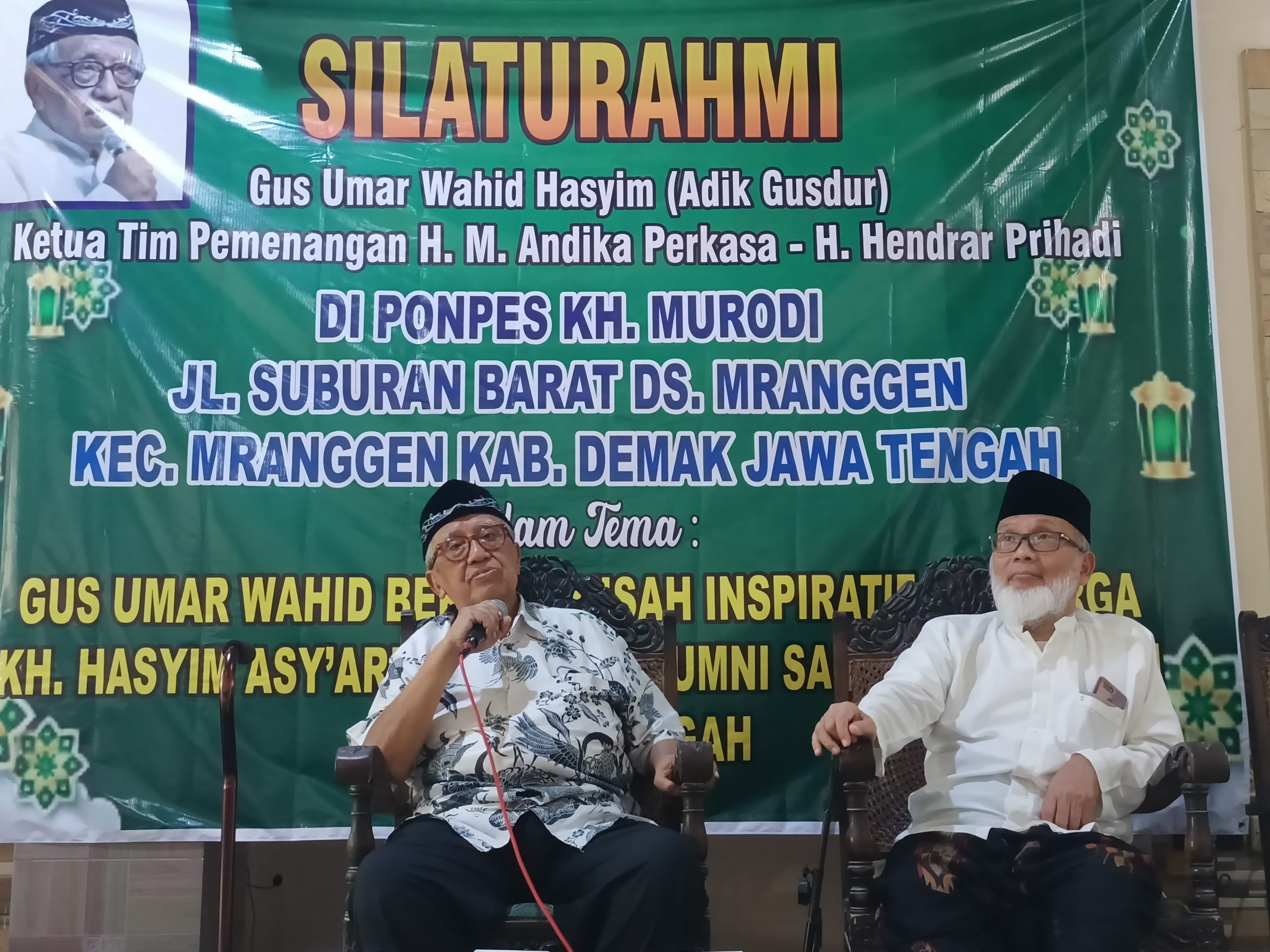 Silaturahmi Alumni Ponpes Mranggen Bersama Gus Umar Wahid Hasyim, Bahas Inspirasi Keluarga ...