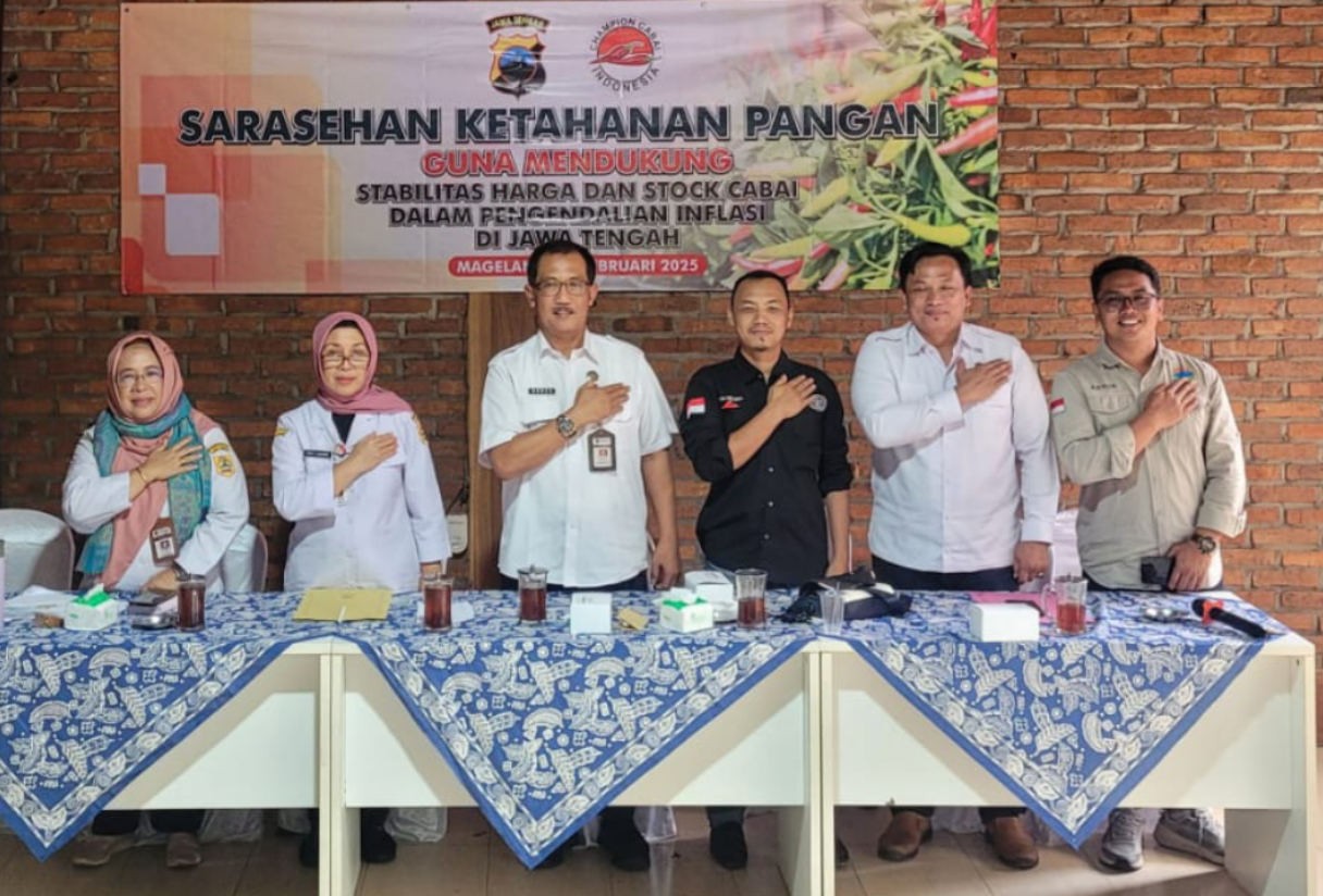 Sarasehan Ketahanan Pangan: Sinergi Pemerintah, Polri, dan Petani dalam Menjaga Stabilitas Harga ...